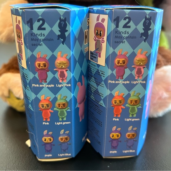 Labubu and Sonny Angels | Toys | Labubu Brown And Green Large Plush Toy ...